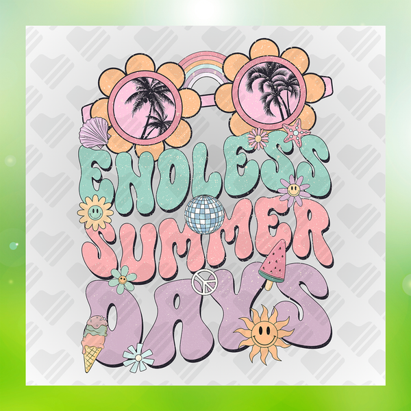 Endless Summer Days Transfer – One Heart Apparel