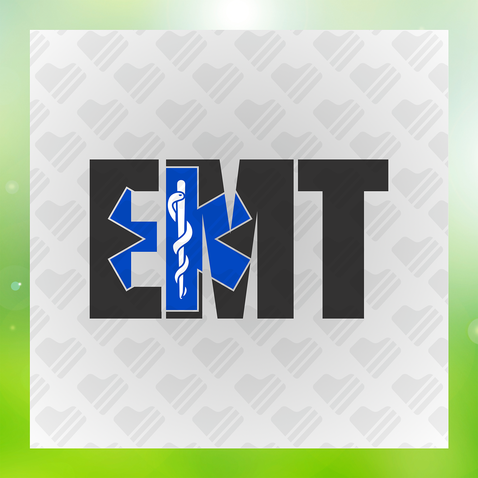 Emergency Medical Technician Symbol Transfer – One Heart Apparel