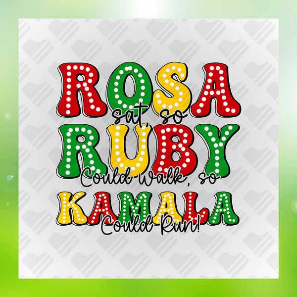 Rosa Ruby Kamala Transfer – One Heart Apparel