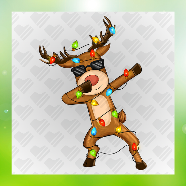 Groovy Rudolph Transfer – One Heart Apparel