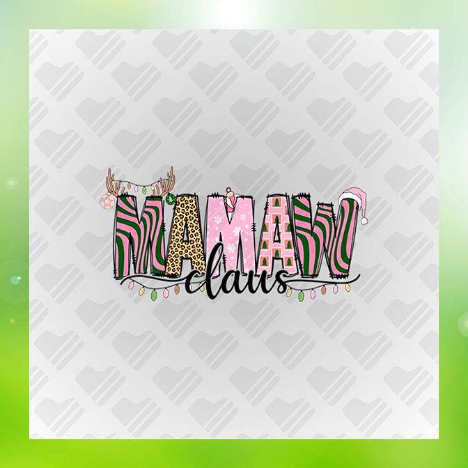 MaMaW Claus Sticker – One Heart Apparel