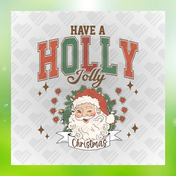 Have A Jolly Christmas Sticker – One Heart Apparel