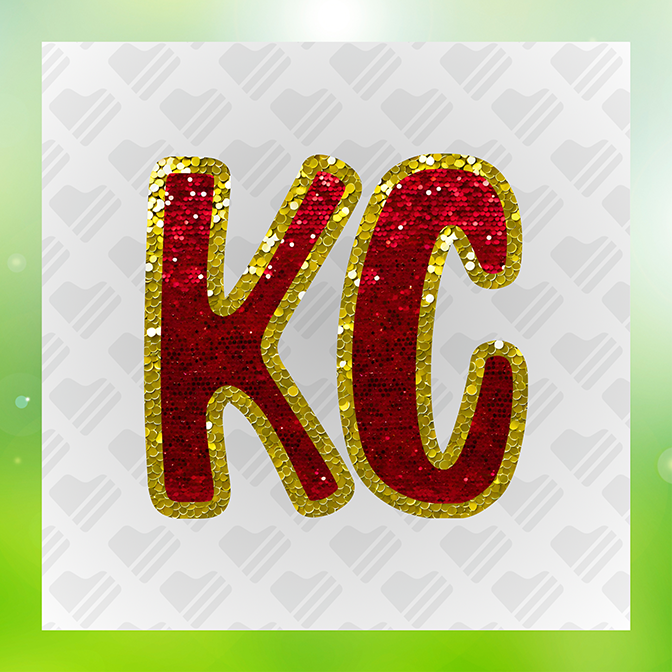 Glitter Look, No Mess KC Sticker – One Heart Apparel