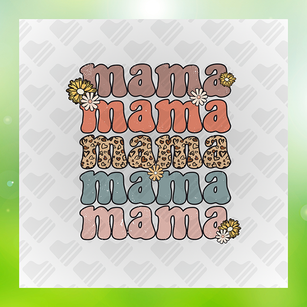 Mama Mama Mama Mama Mama v3 Sticker – One Heart Apparel