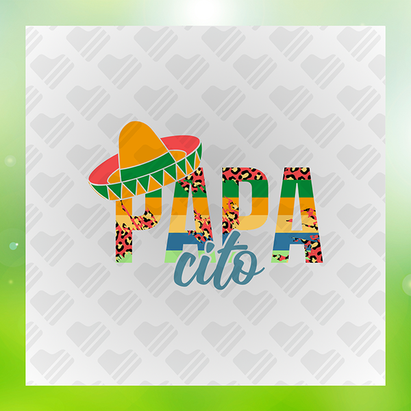 Papa Cito Spanish Hat Sticker – One Heart Apparel