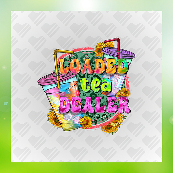 Loaded Tea Dealer s Sticker – One Heart Apparel