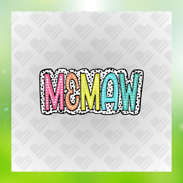 Memaw Sticker – One Heart Apparel