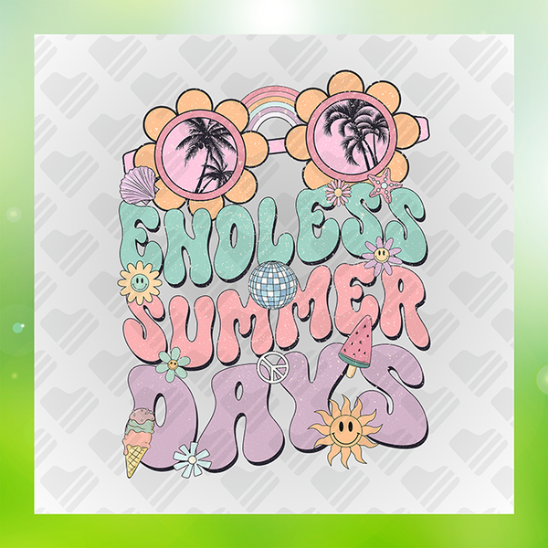 Endless Summer Day Sticker – One Heart Apparel