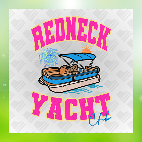 Redneck Yacht Sticker – One Heart Apparel