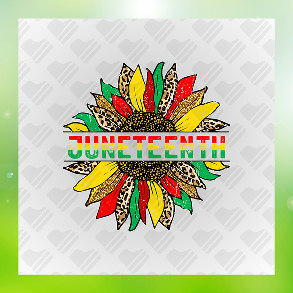 Juneteenth v3 Sticker – One Heart Apparel