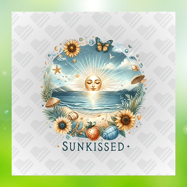 Sun-kissed Summer Sticker – One Heart Apparel