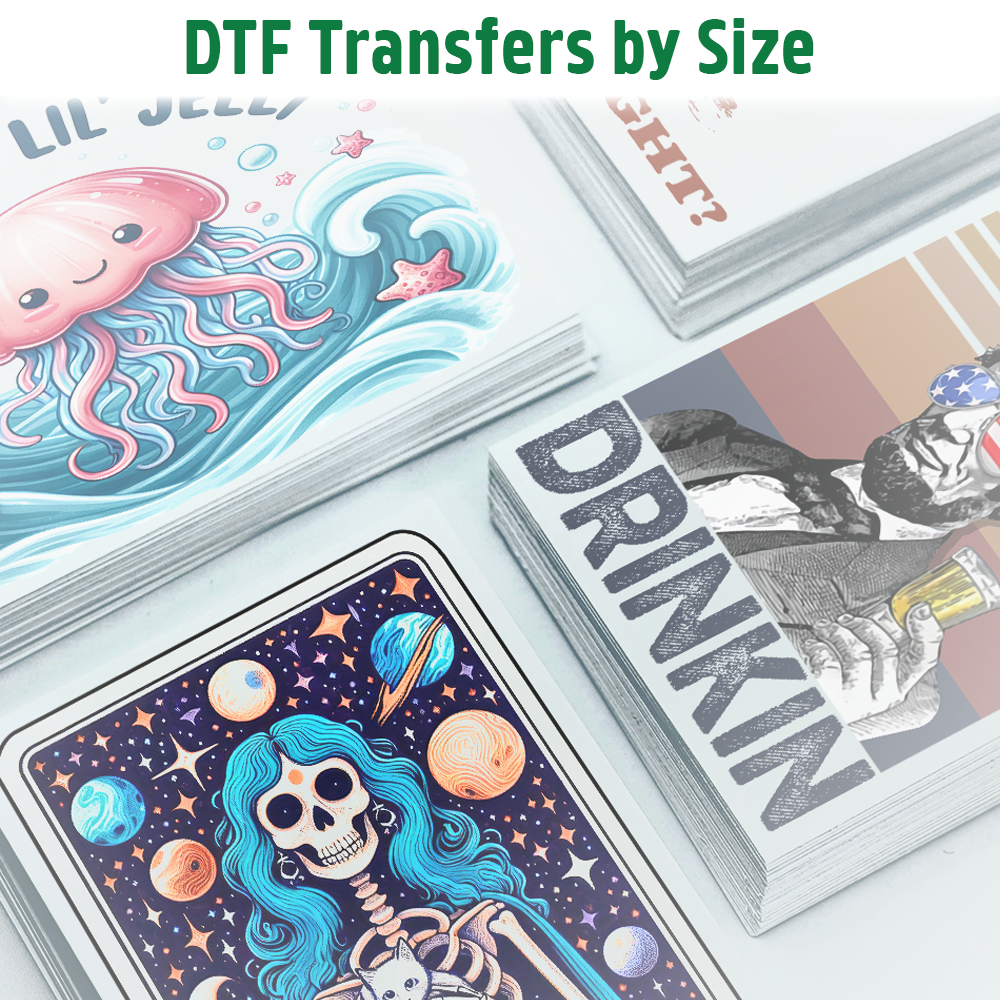 Custom DTF & UV Transfers – One Heart Apparel