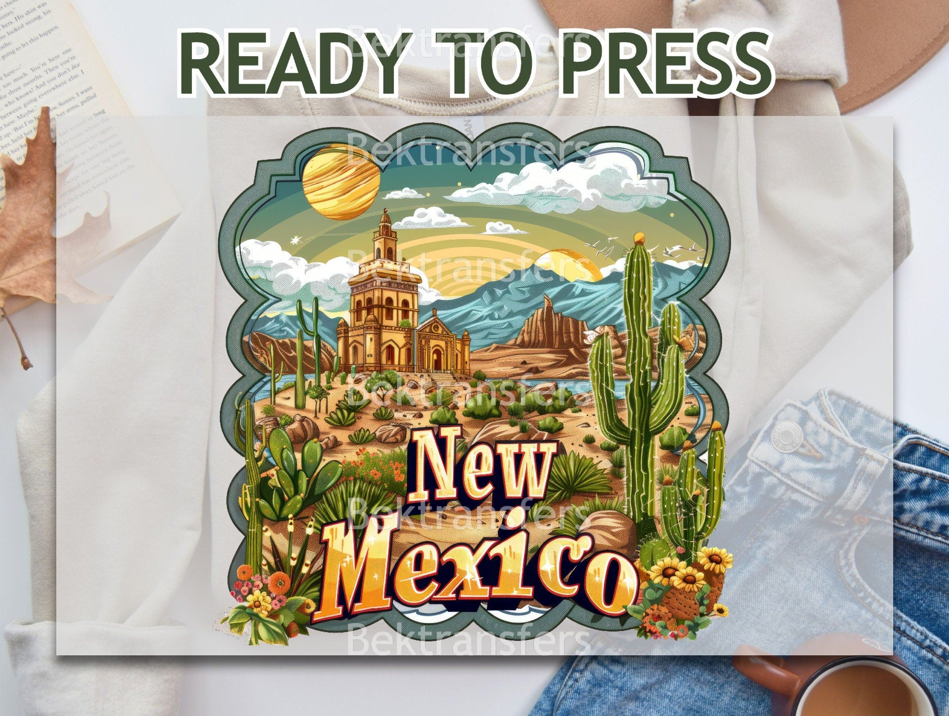 New Mexico Transfer – One Heart Apparel